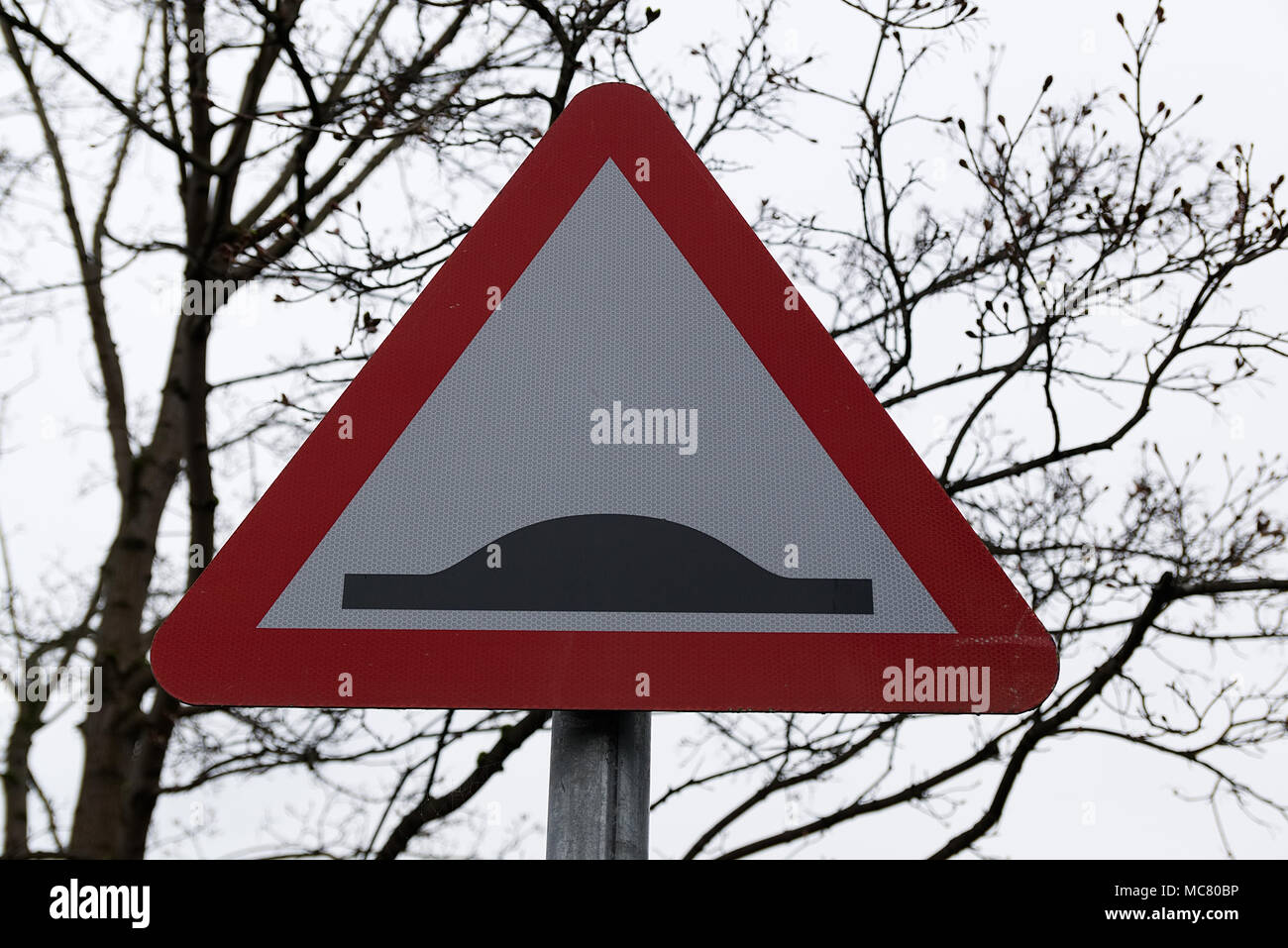 Humps road sign hi-res stock photography and images - Alamy