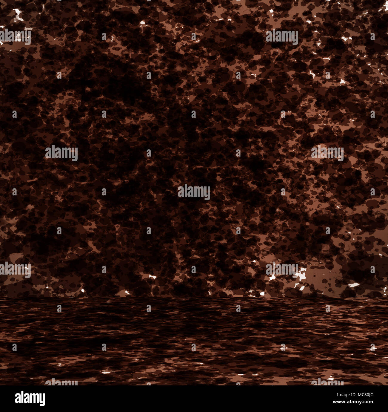 Brown watercolor splash on studio wall background Stock Photo - Alamy