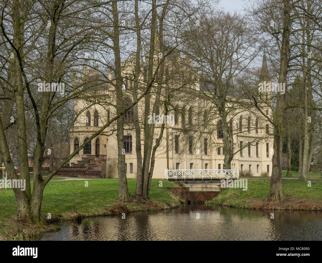 Castle of evenburg near leer in germany Stock Photo - Alamy