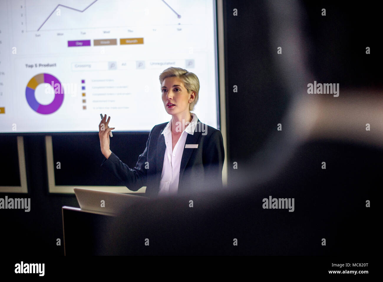 Presentation business suit classroom hi-res stock photography and ...