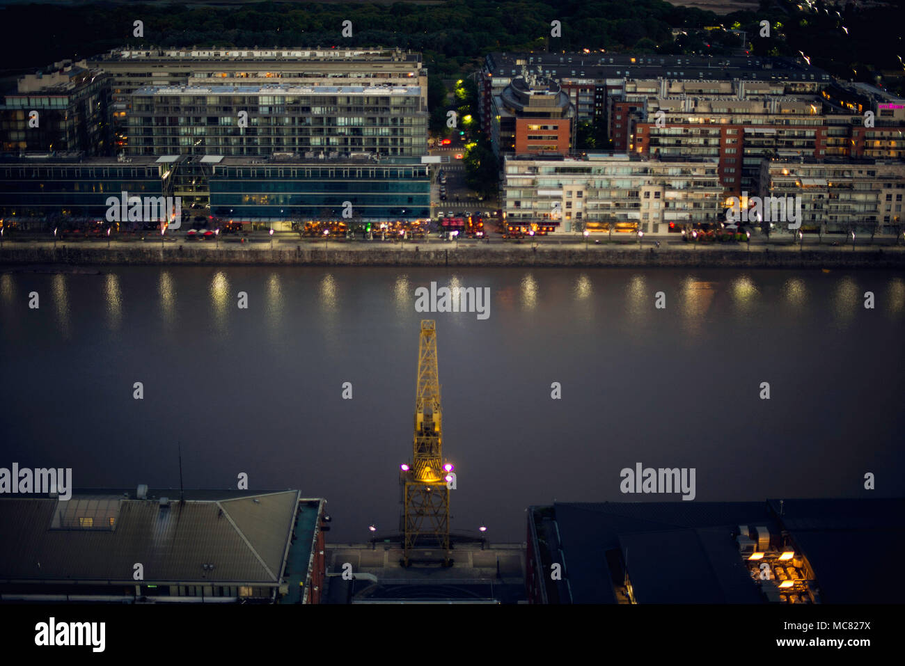 Aerial view of crane hi-res stock photography and images - Alamy