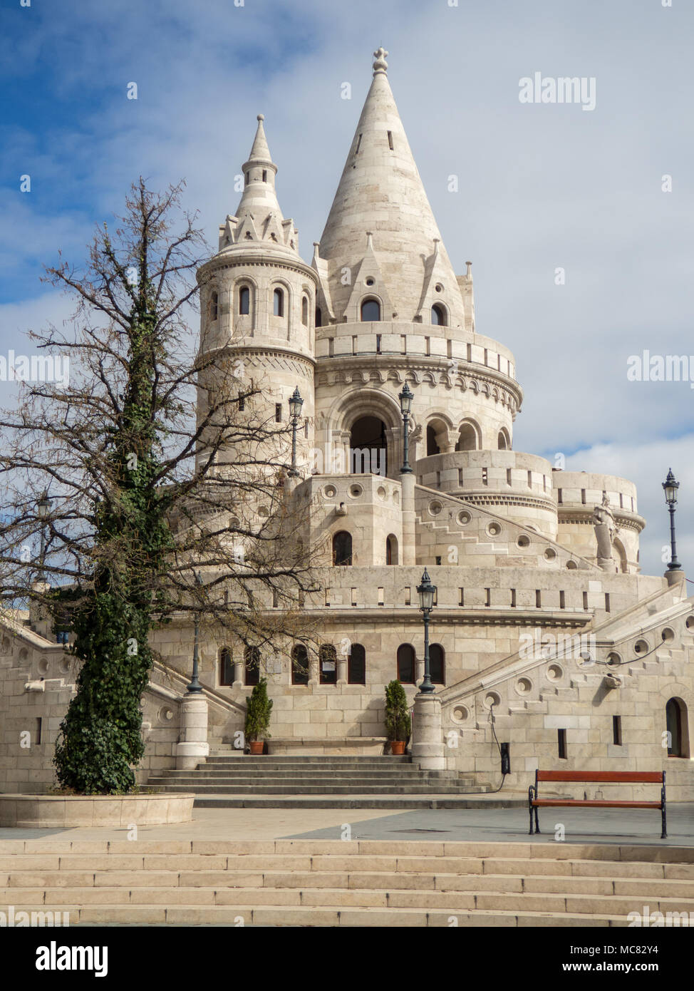 Fisherman's Bastion in Budapest Stock Photo - Alamy
