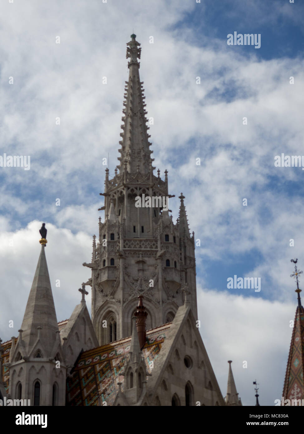 Matthias Church on Buda hill Stock Photo - Alamy