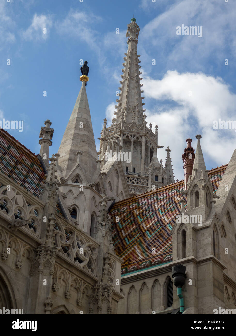 Matthias Church on Buda hill Stock Photo - Alamy