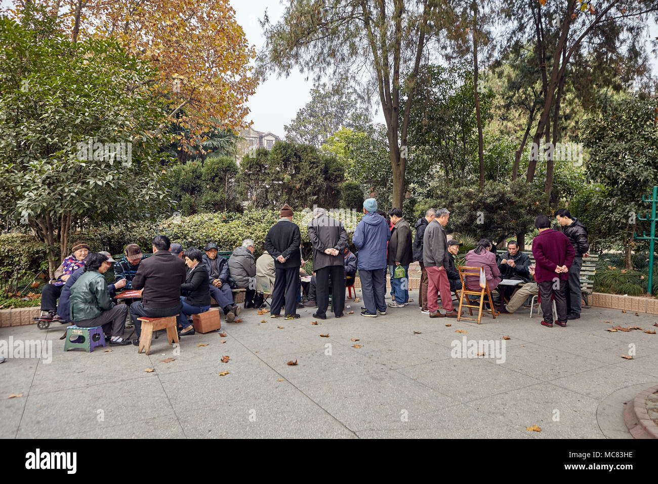 Huoshan Park is located in Hongkou District, the gate near the mount of ...