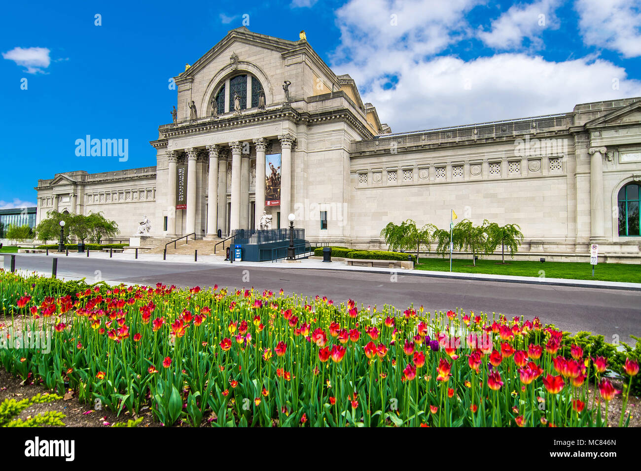 Saint Louis Art Museum in Spring Stock Photo - Alamy