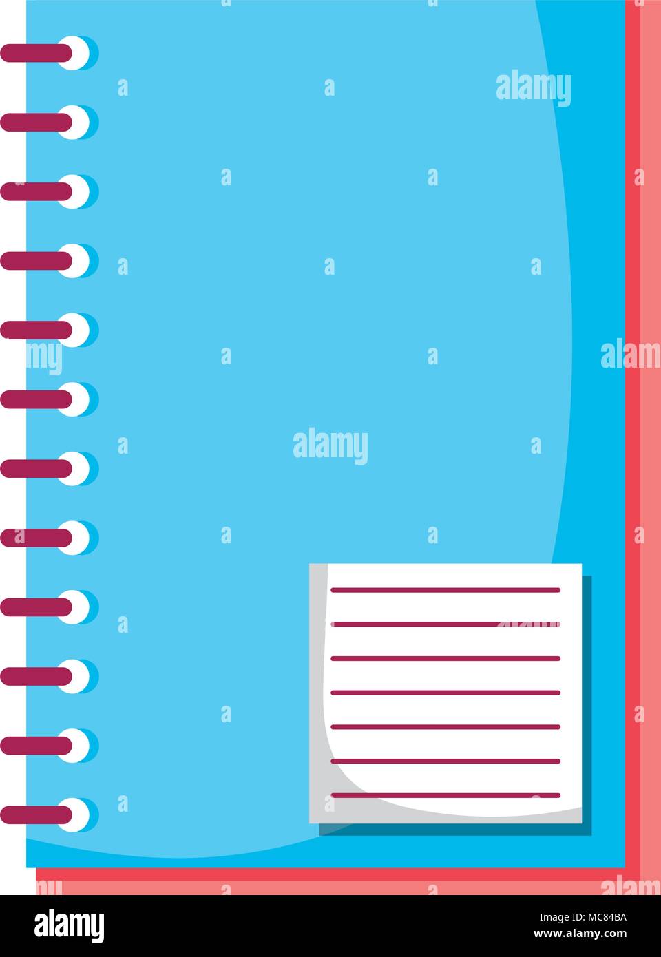 information notebook education school object Stock Vector Image & Art ...