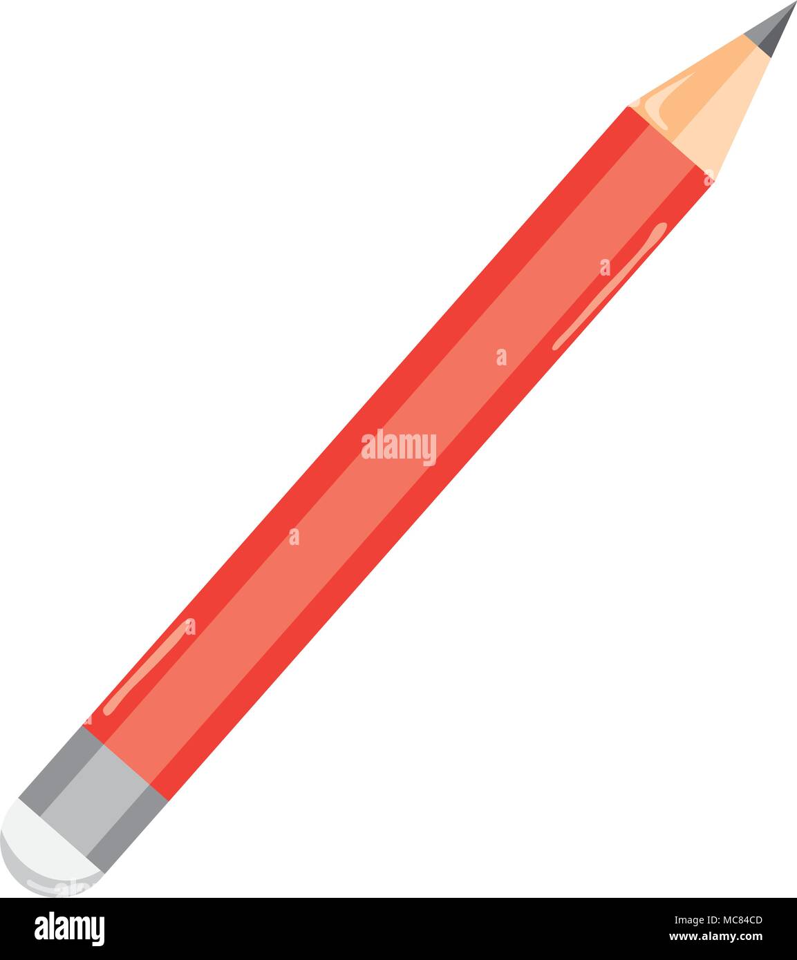 pencil school object to drawing and write Stock Vector Image & Art - Alamy
