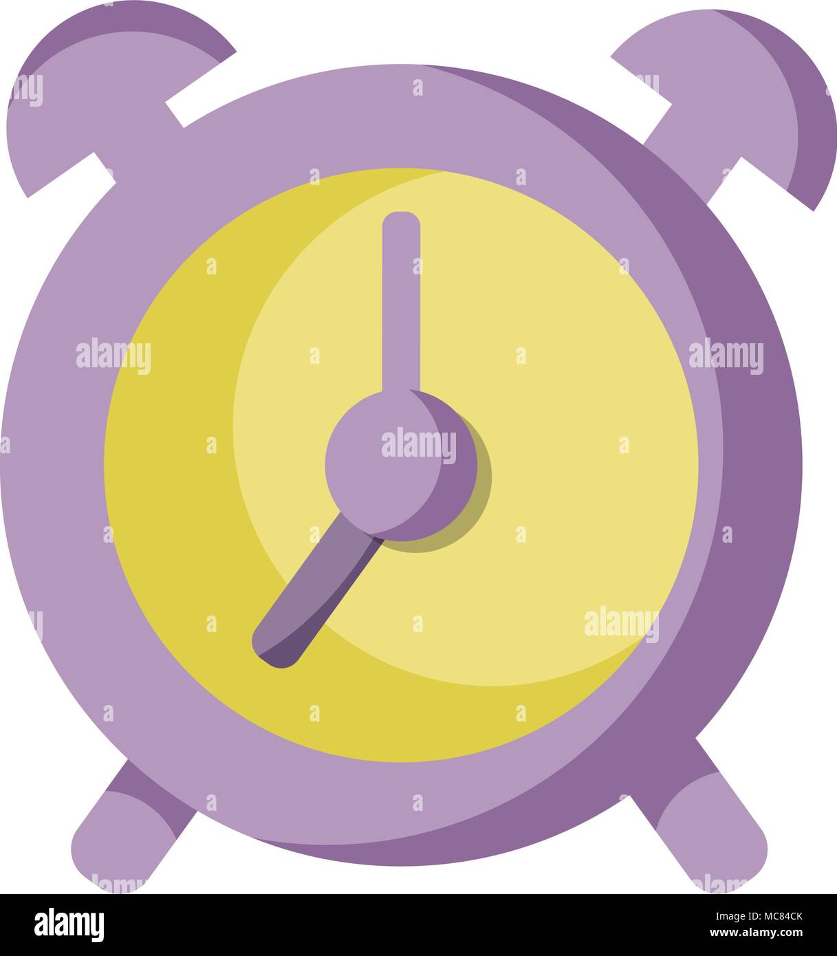 circle clock time object design Stock Vector Image & Art - Alamy