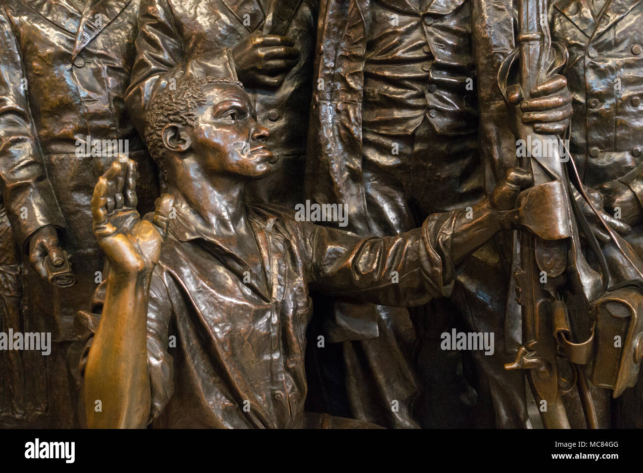 Black slave shackles usa hi-res stock photography and images - Alamy