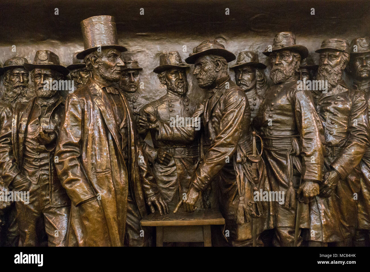 Cleveland public square civil war monument hi-res stock photography and images - Alamy