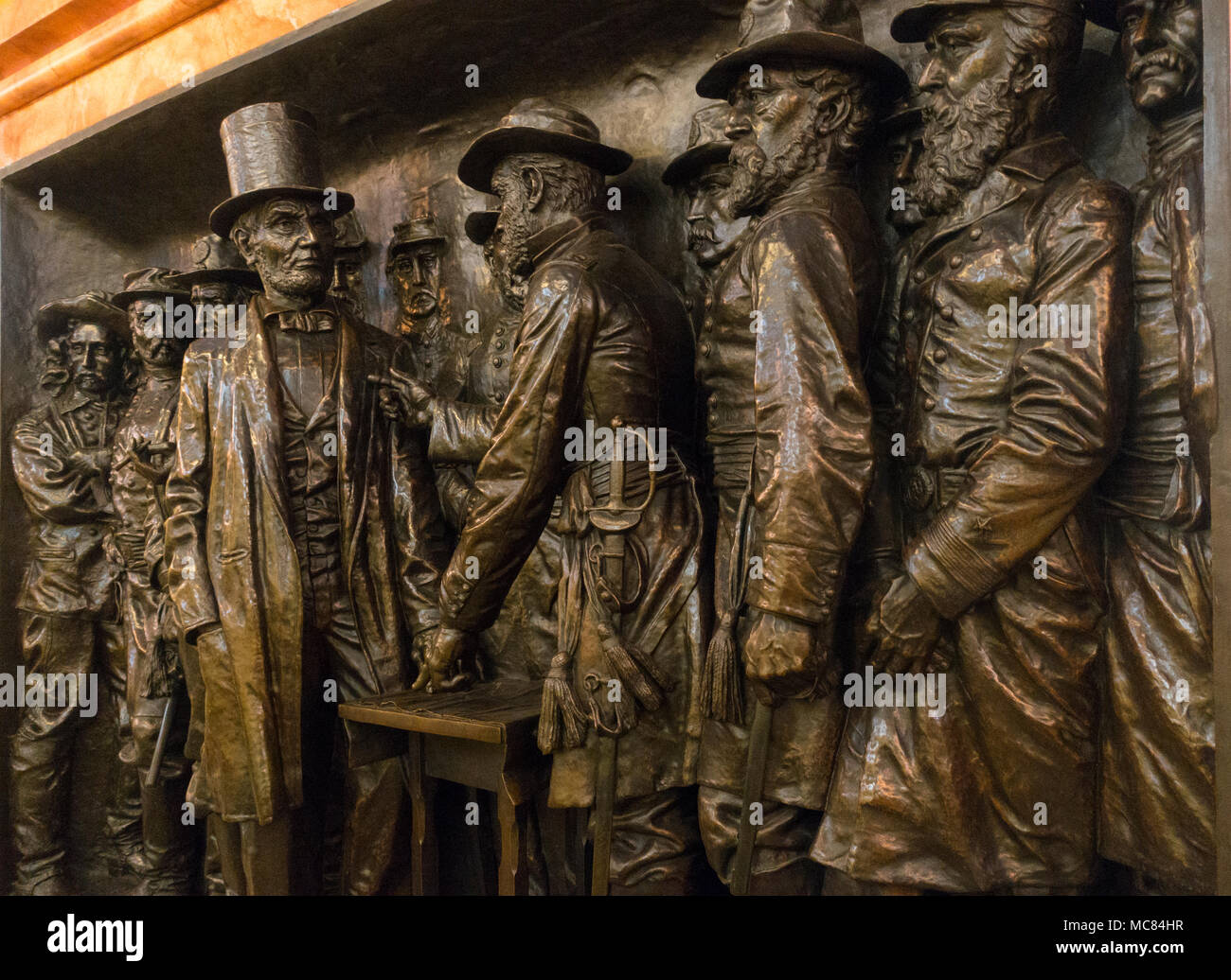 soldiers and sailors monument Cleveland Ohio Stock Photo - Alamy