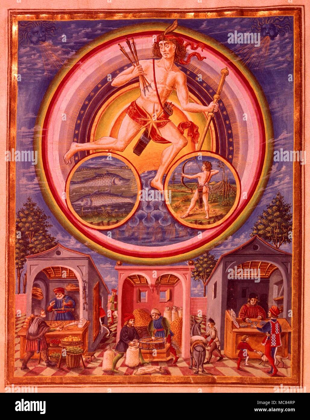 Illumination history historical archive archival hi-res stock ...