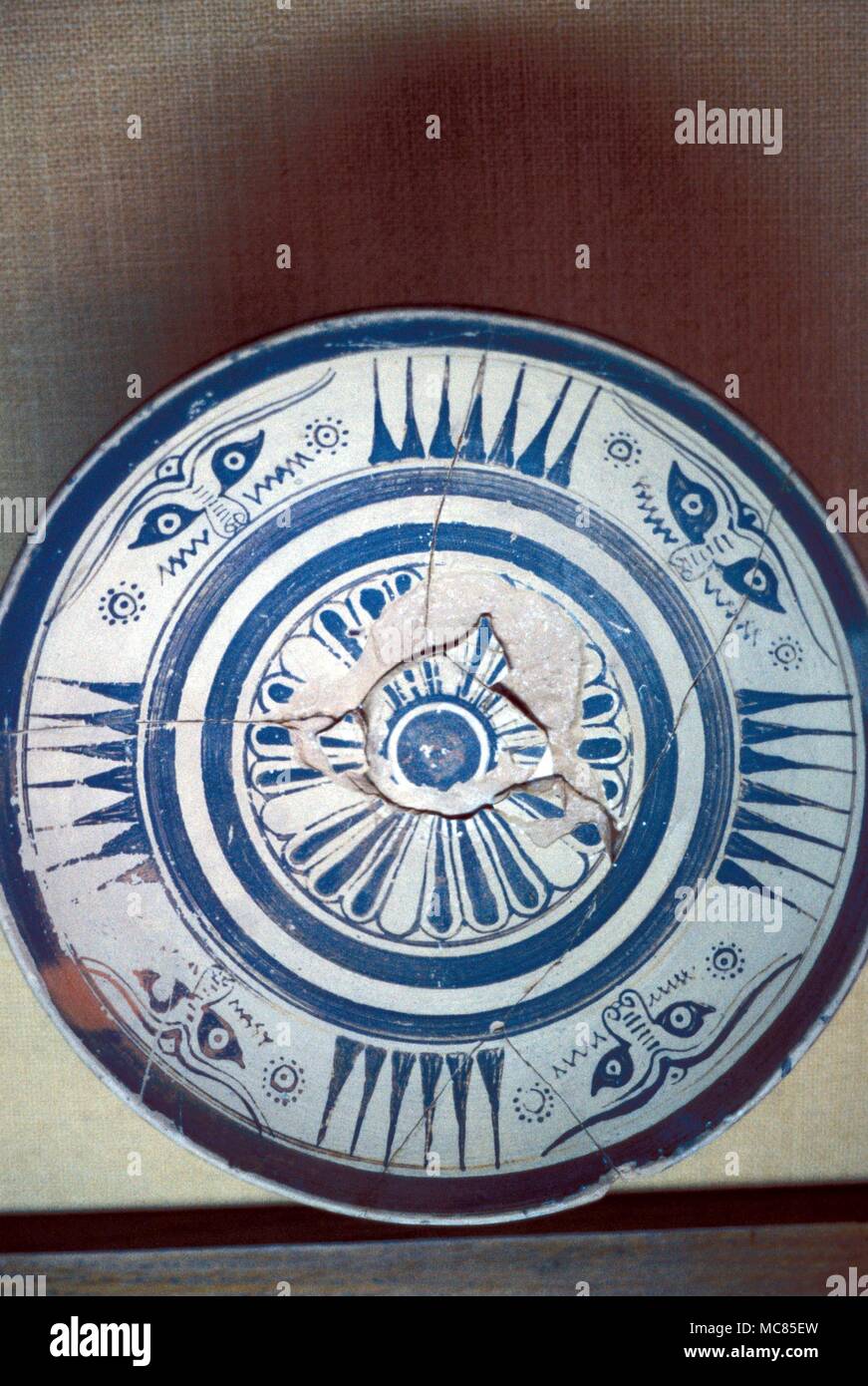 Amulets - Ancient Greek amuletic plate, the main power of which rests ...