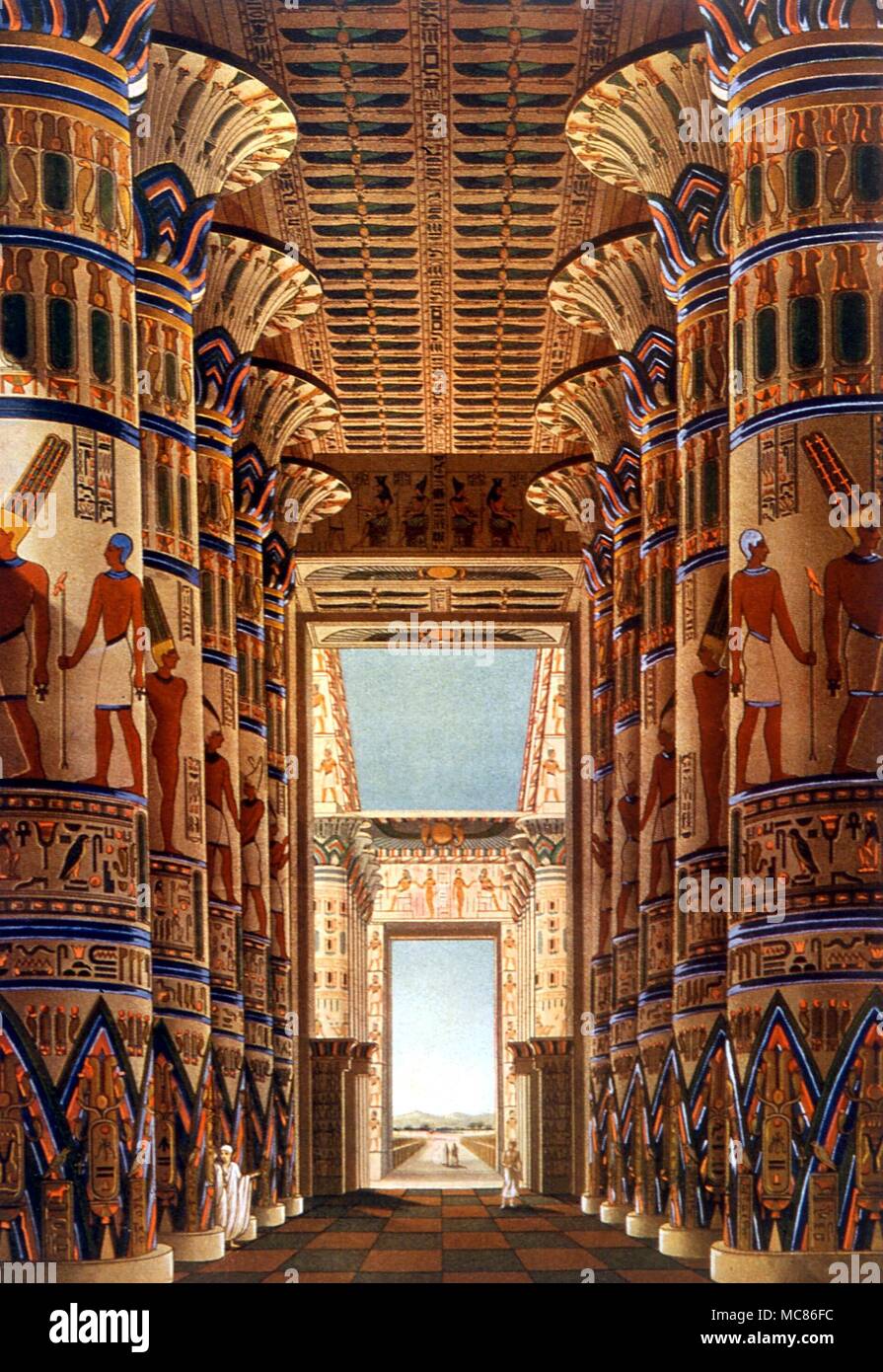 Inside Karnak Temple