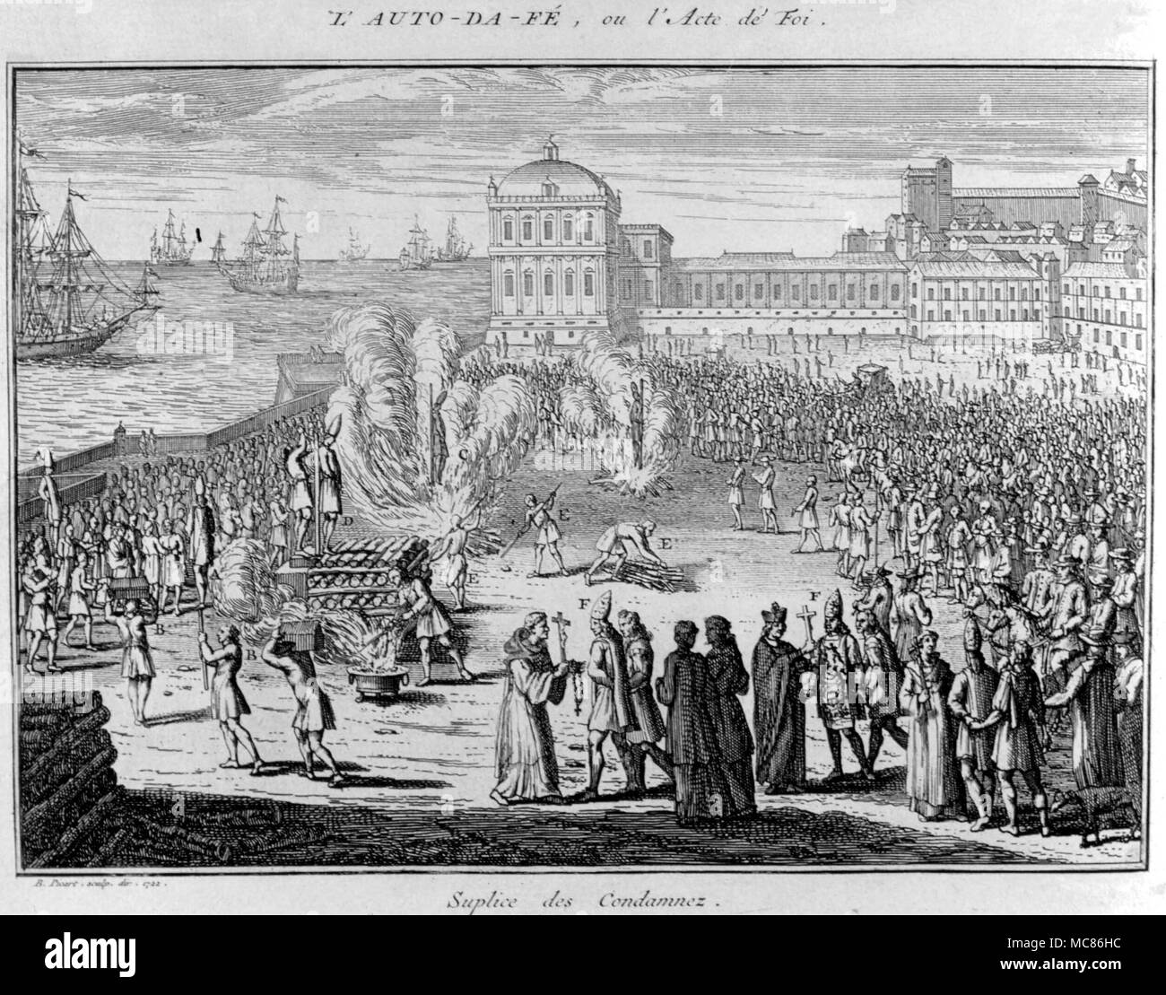 Torture Auto-da-Fe. 'Act of Faith' or Auto-da-Fe, under the Inquisition ...