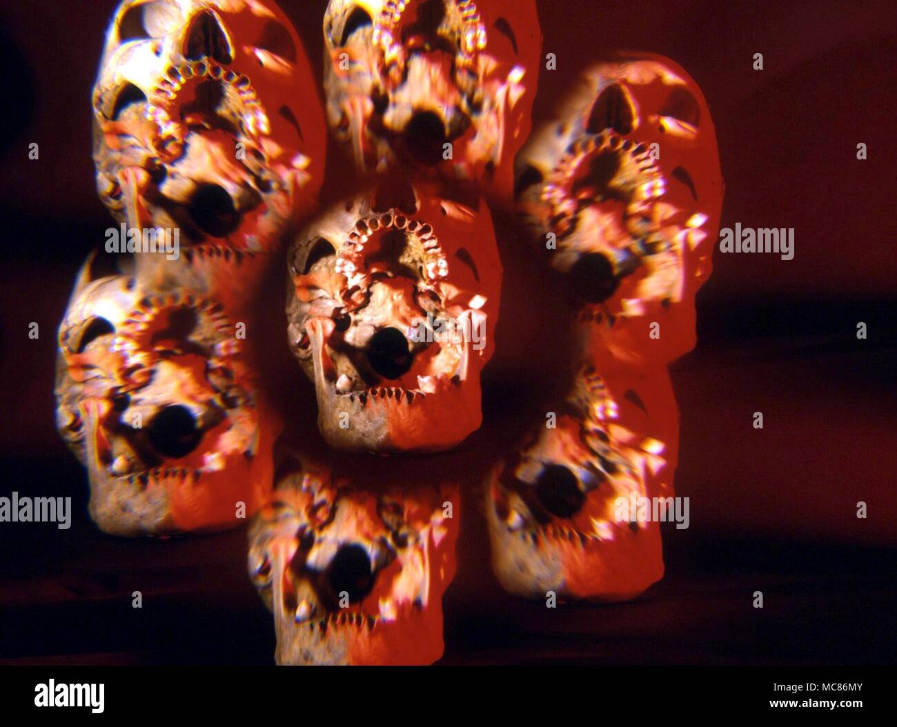 Screaming Skulls, illustrative of one of the most important traditions ...