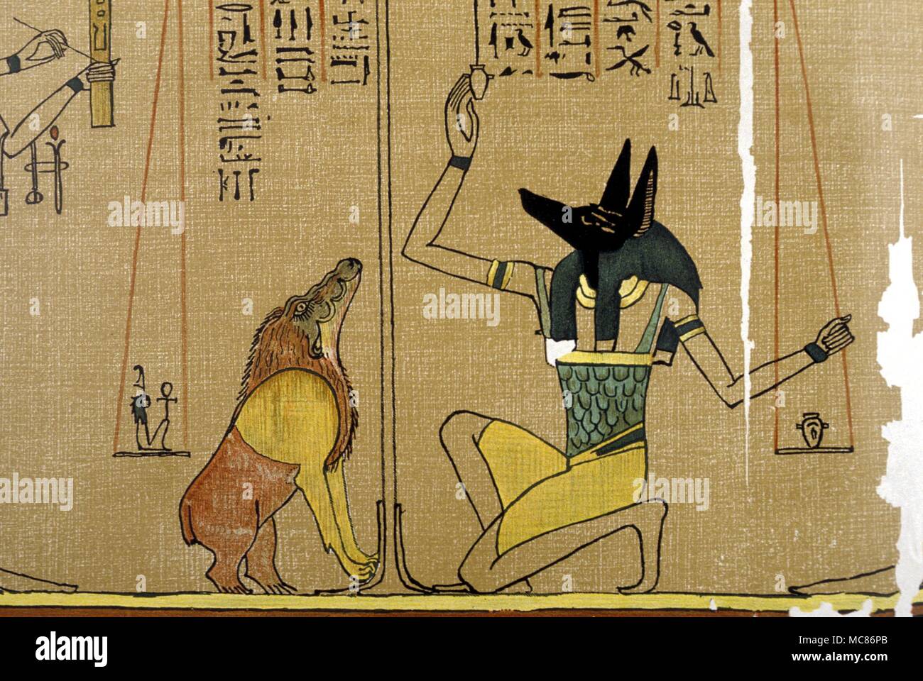 MONSTERS - ANUBIS - EGYPTIAN MYTHOLOGY The Egyptian god Anubis, with ...