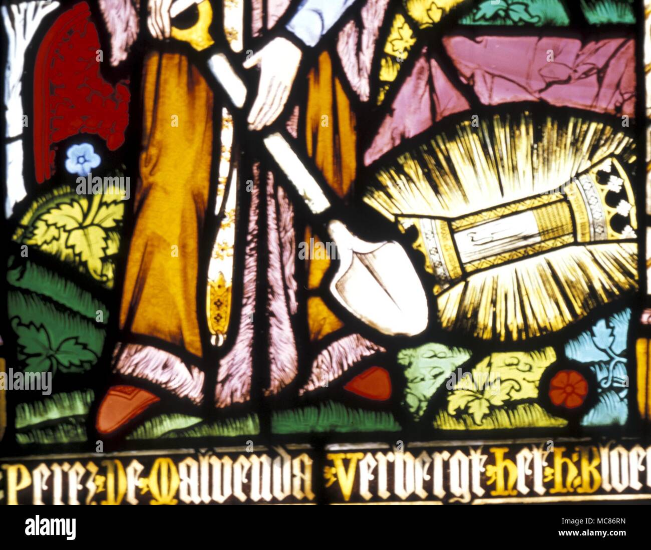 RELICS - The sacred blood of Jesus being buried in a phial, to protect ...