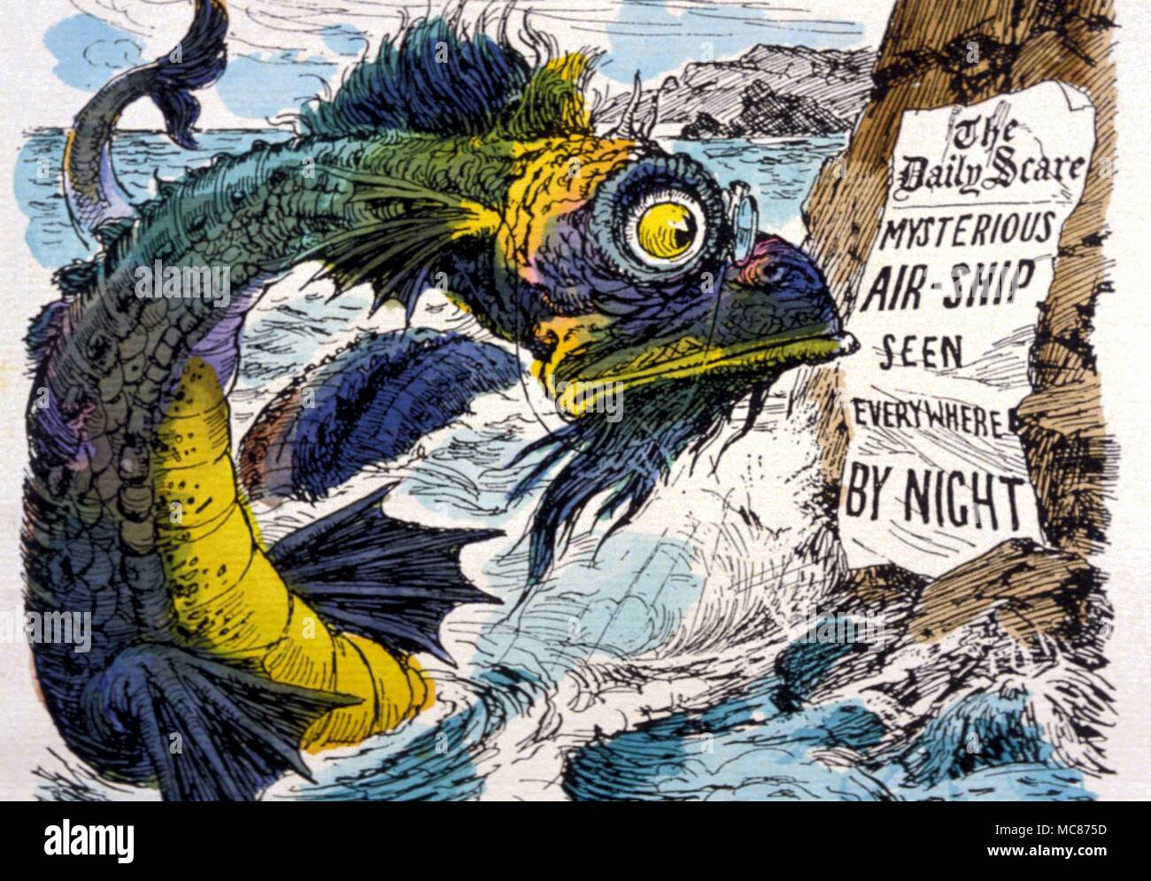 Sea serpent monster hi-res stock photography and images - Alamy