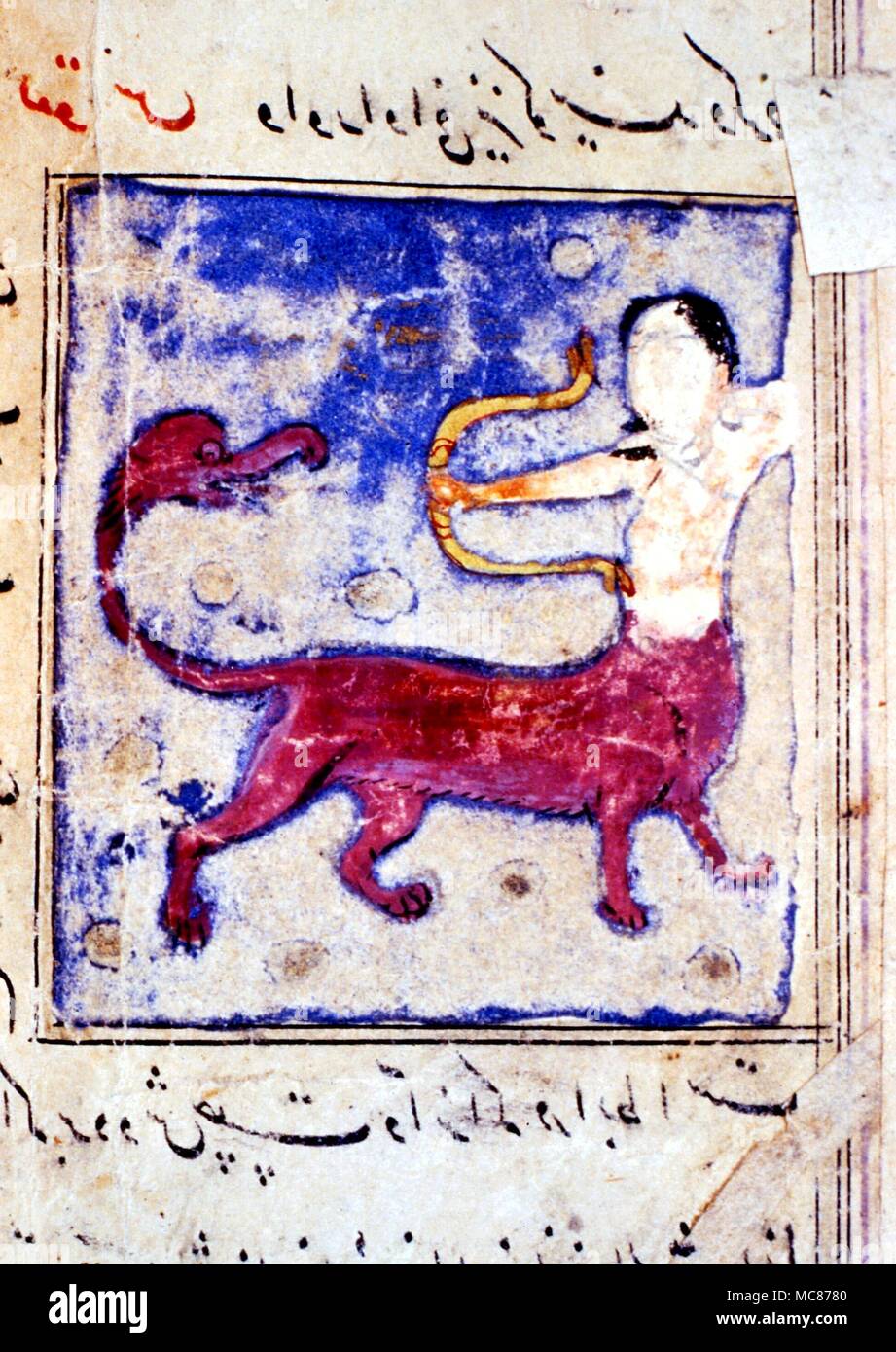 Arabic astrology manuscript hi-res stock photography and images - Alamy