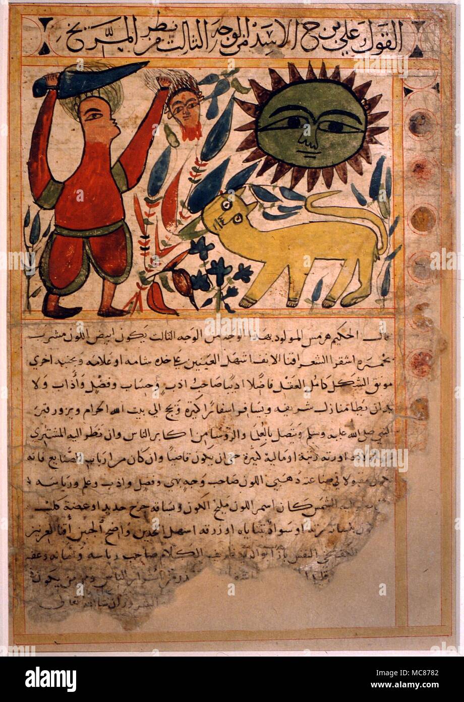 ASTROLOGY - Arabic manuscript (Dar al Athar al Islammiyah, Kuwait ...