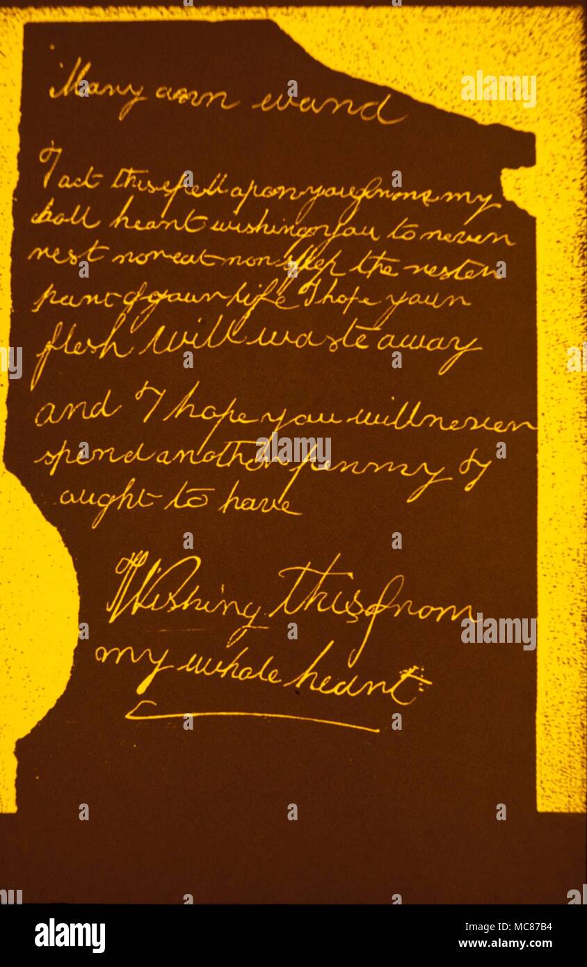 Curses hi-res stock photography and images - Alamy