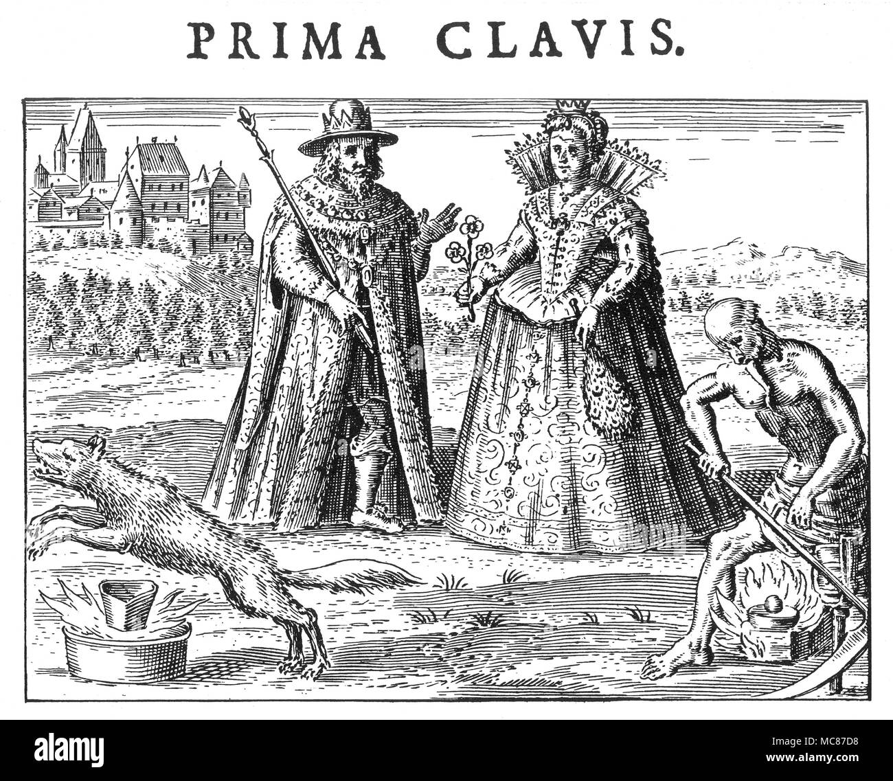 ALCHEMY - TWELVE KEYS - KING - QUEEN - WOLF The First Key of Basil ...