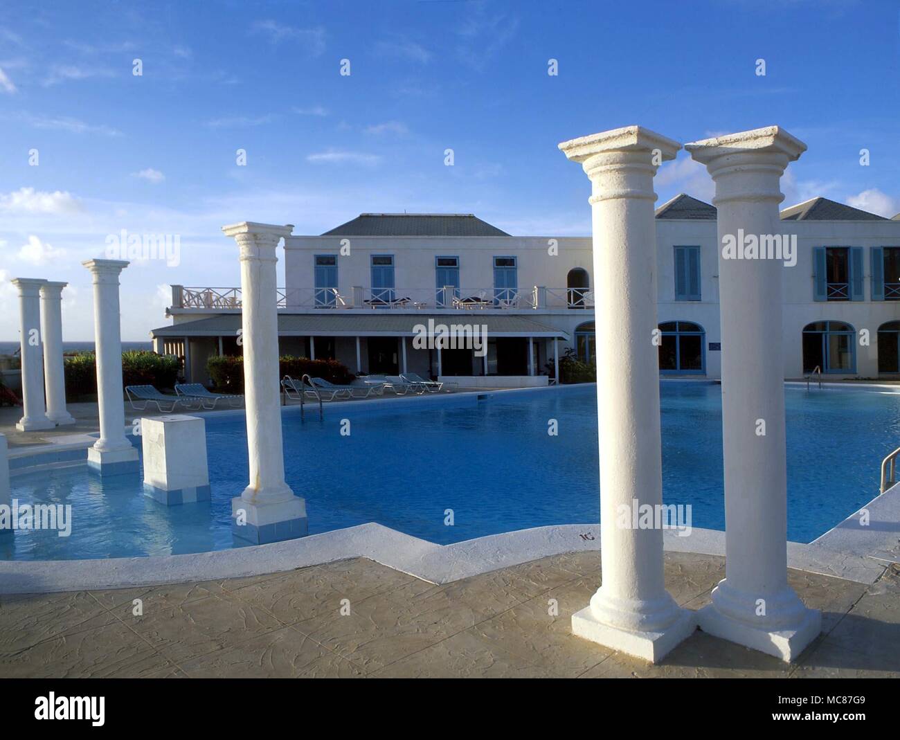 TROPICAL ISLANDS The Crane Hotel, Barbados Stock Photo - Alamy
