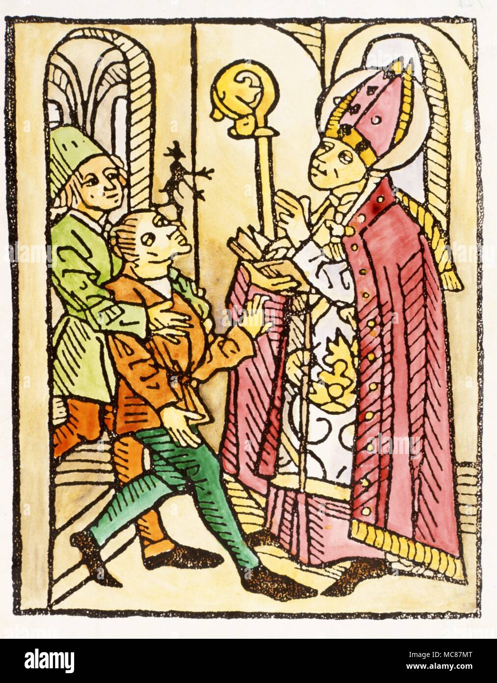 Exorcising a demon art hi-res stock photography and images - Alamy