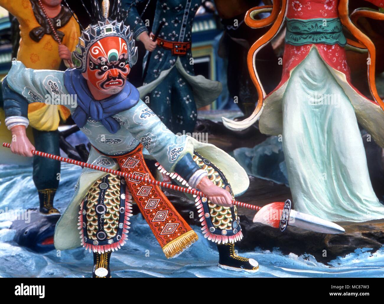 Chinese Mythology Scene from the story of Lady White Snake from the ...