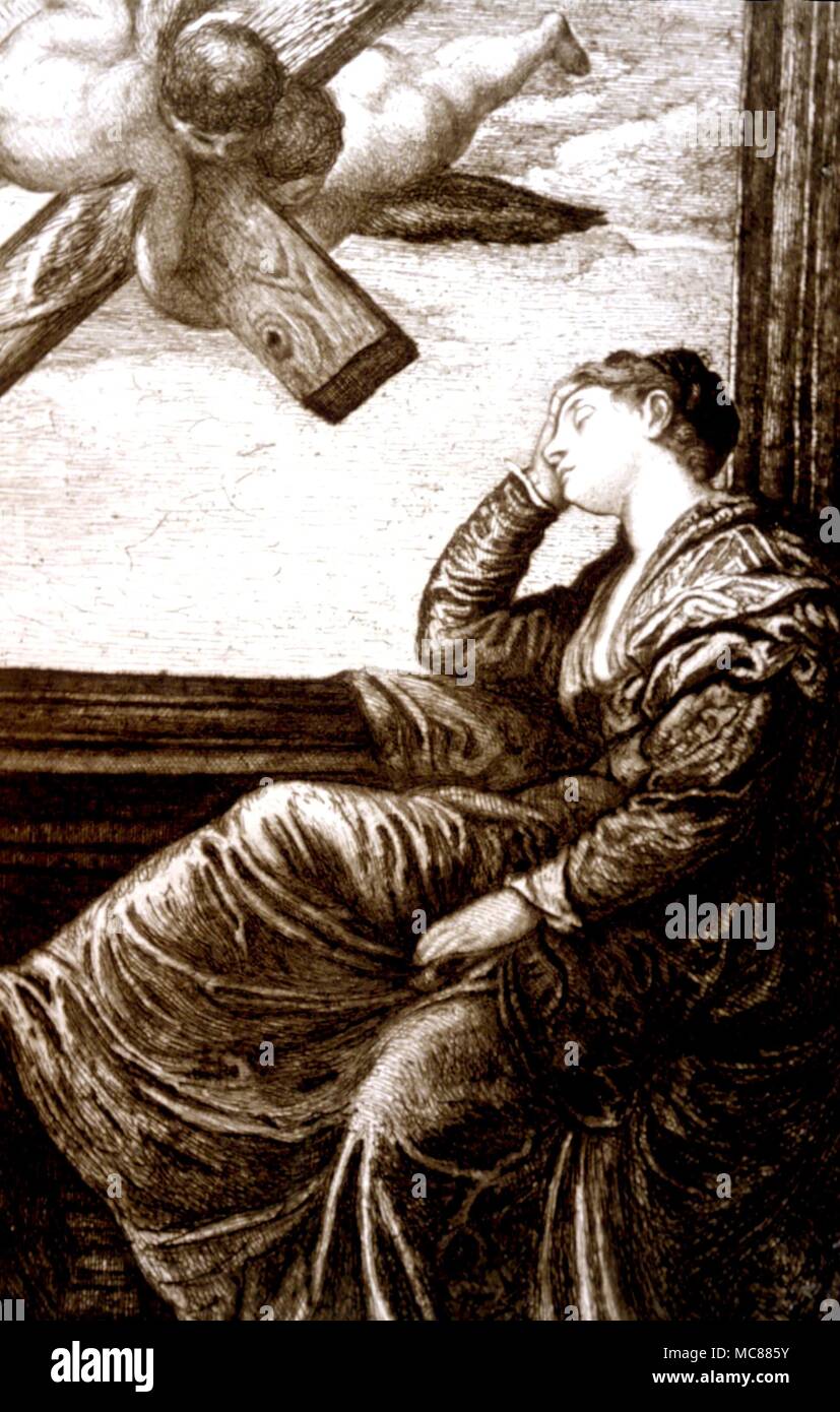 Christian Invention of the Cross The vision of St Helena. Wood ...