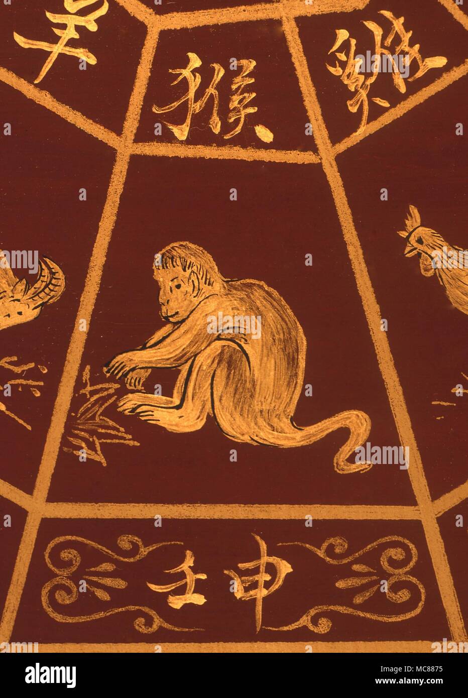 Chinese Horoscope Monkey High Resolution Stock Photography and Images ...