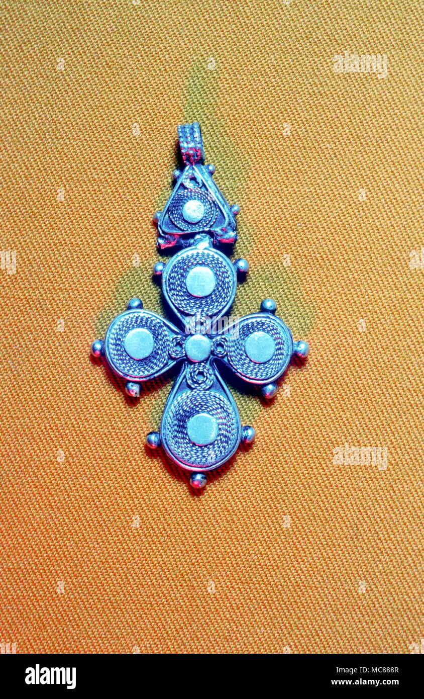 CHRISTIAN Ethiopian pectoral crosses. From the collection of Gordon ...