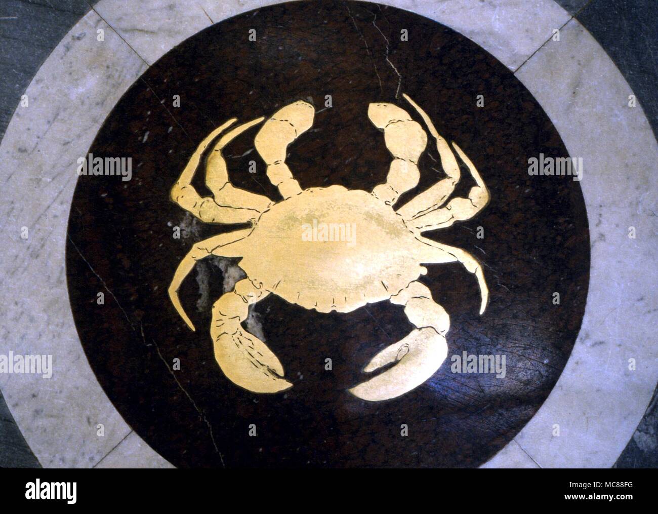 ASTROLOGY - American Detail of the masonic zodiac in the Library of ...