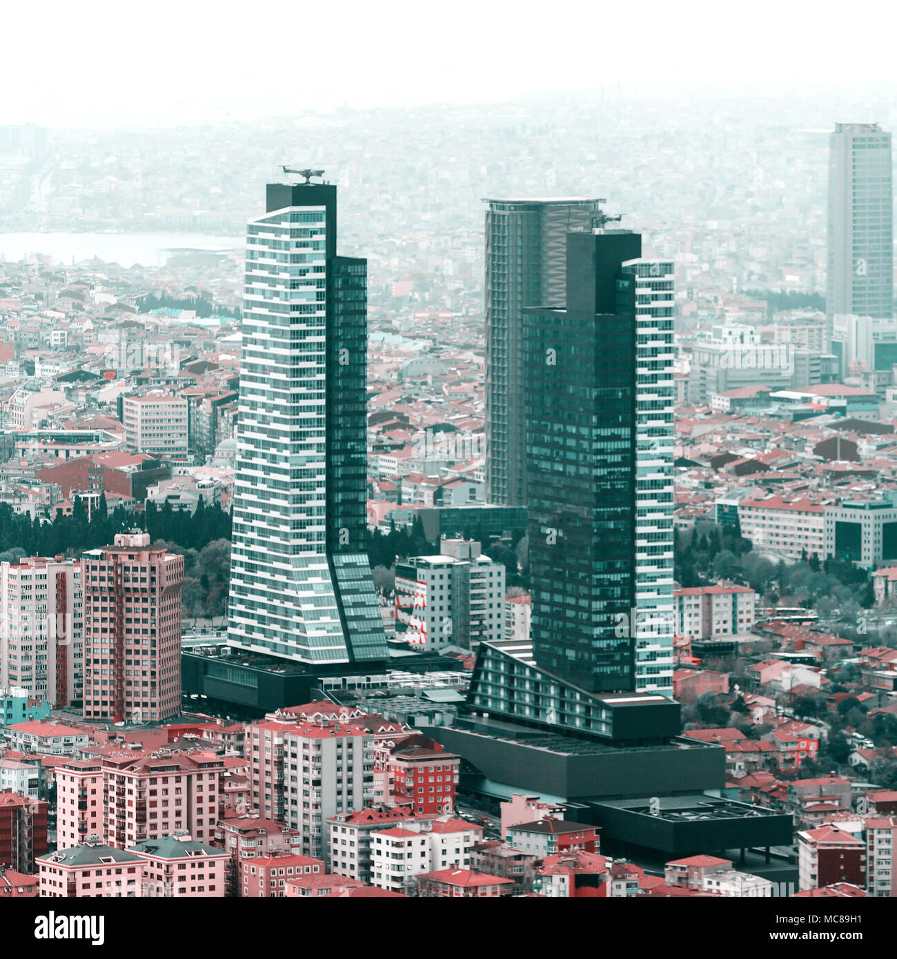 Istanbul aerial view Stock Photo - Alamy