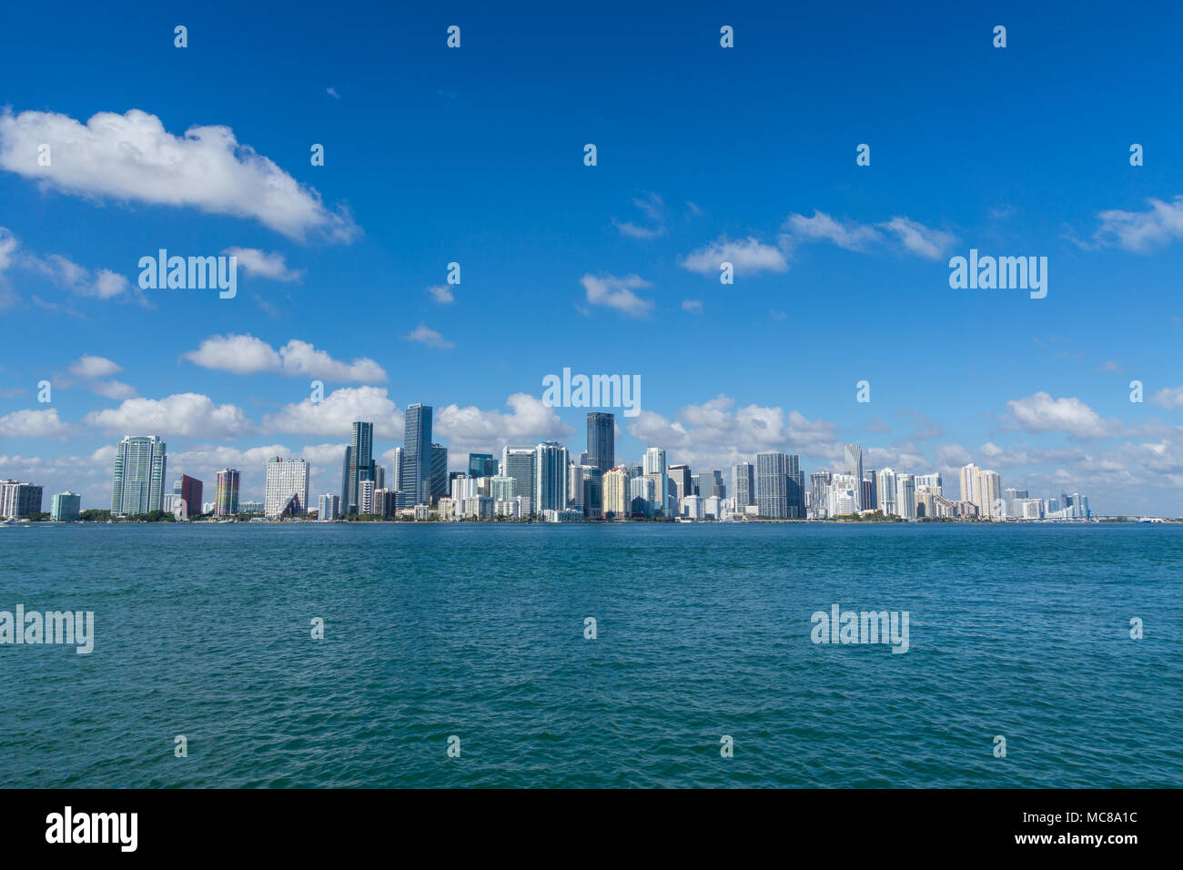 Miami skyline daytime hi-res stock photography and images - Alamy
