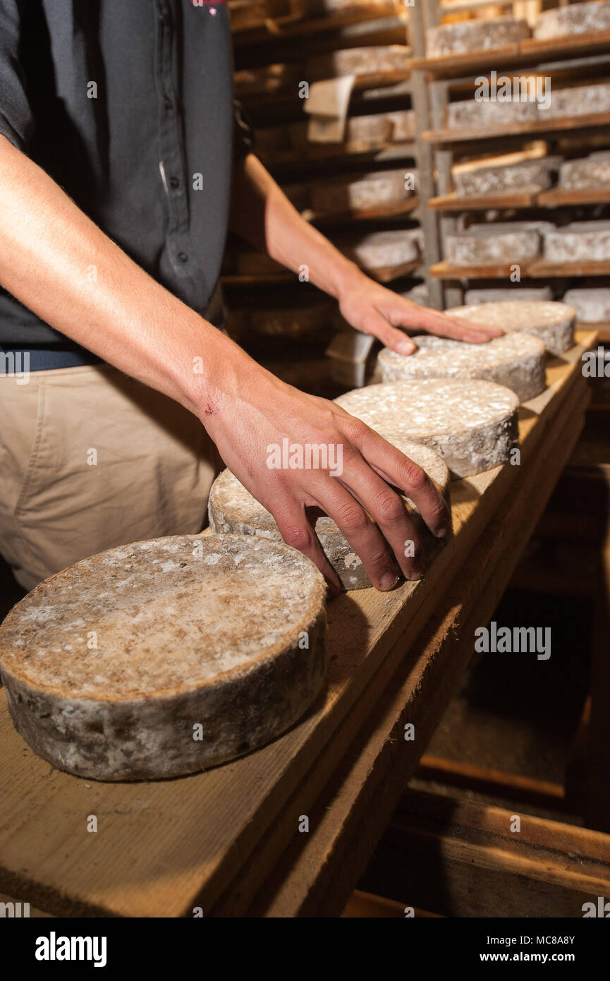 Rognaix (French Alps, south-eastern France). Company "Les caves d ...