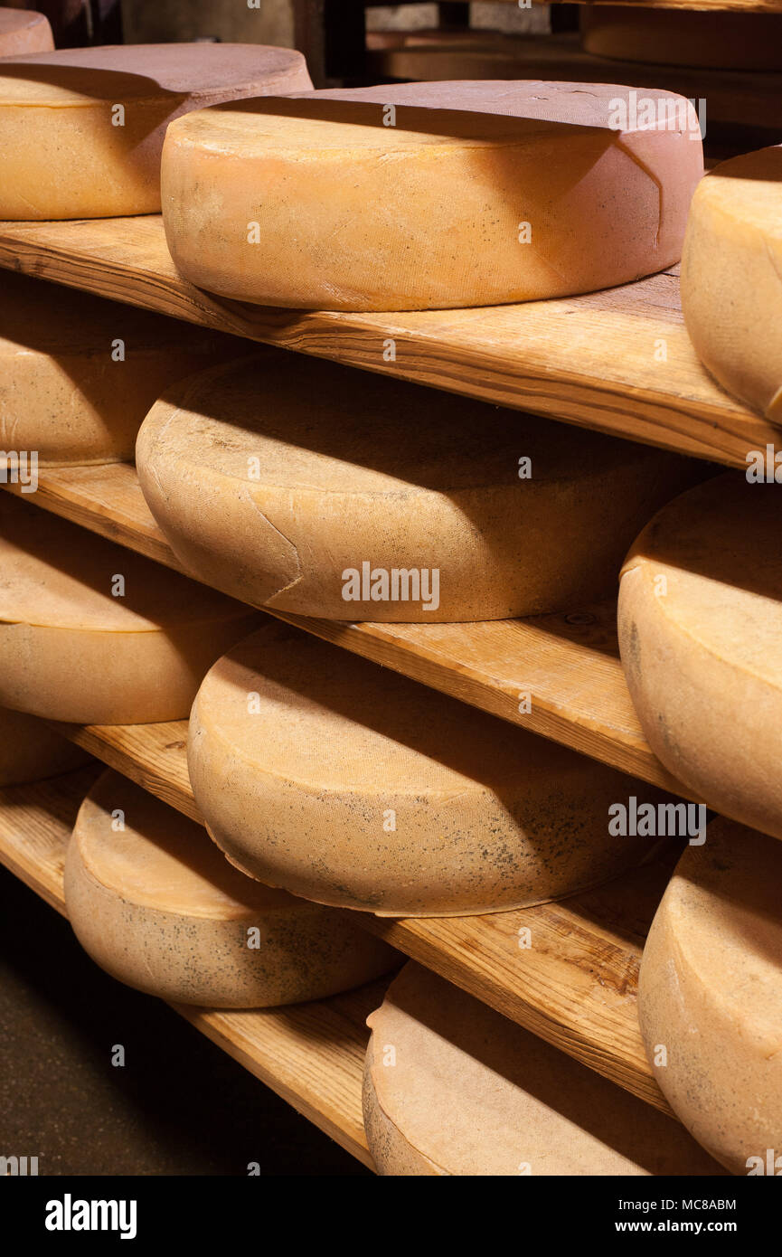 Rognaix (French Alps, south-eastern France). Company "Les caves d ...