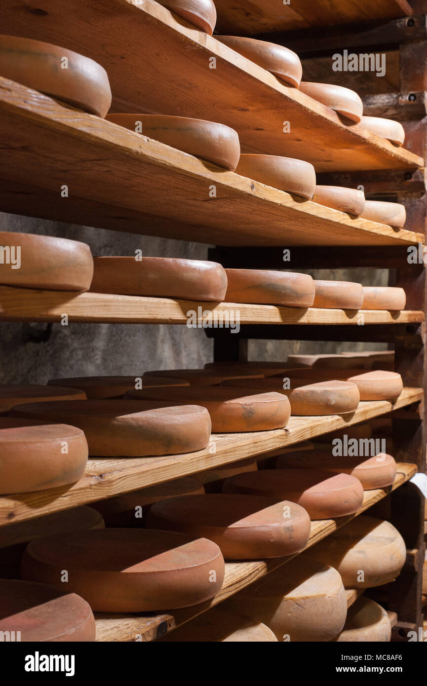 Rognaix (French Alps, south-eastern France). Company "Les caves d ...