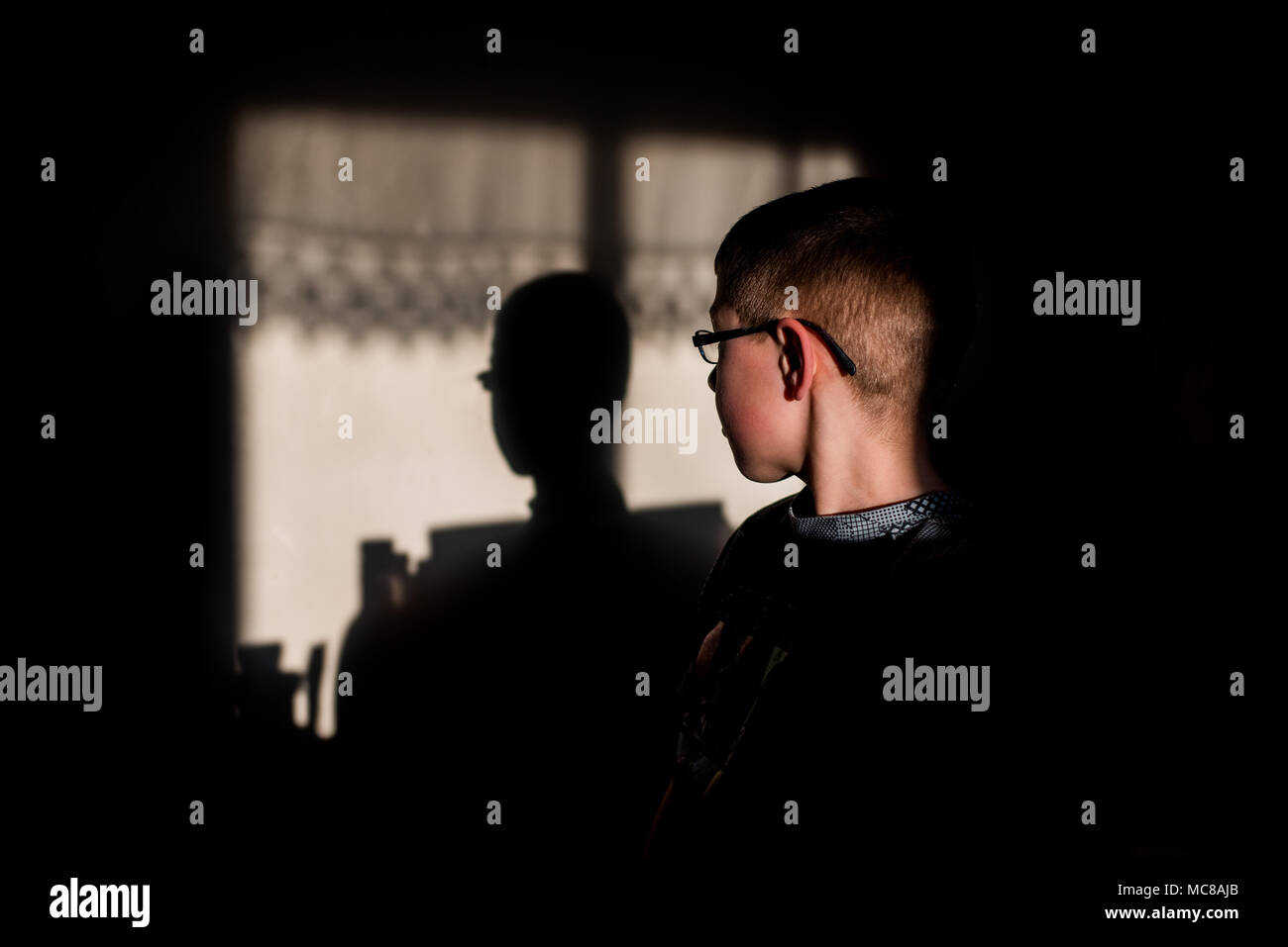 Shadow in patch of light hi-res stock photography and images - Alamy