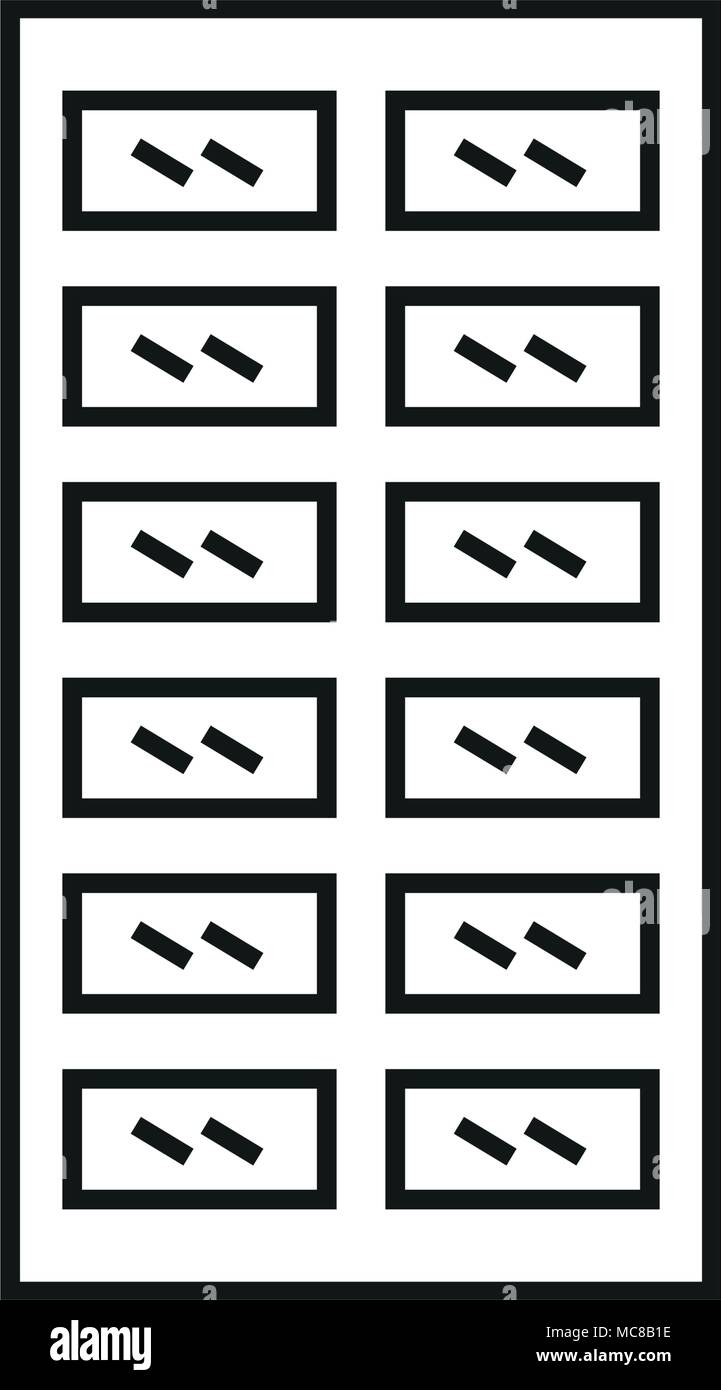 Ice cube tray kitchen Stock Vector Images - Alamy