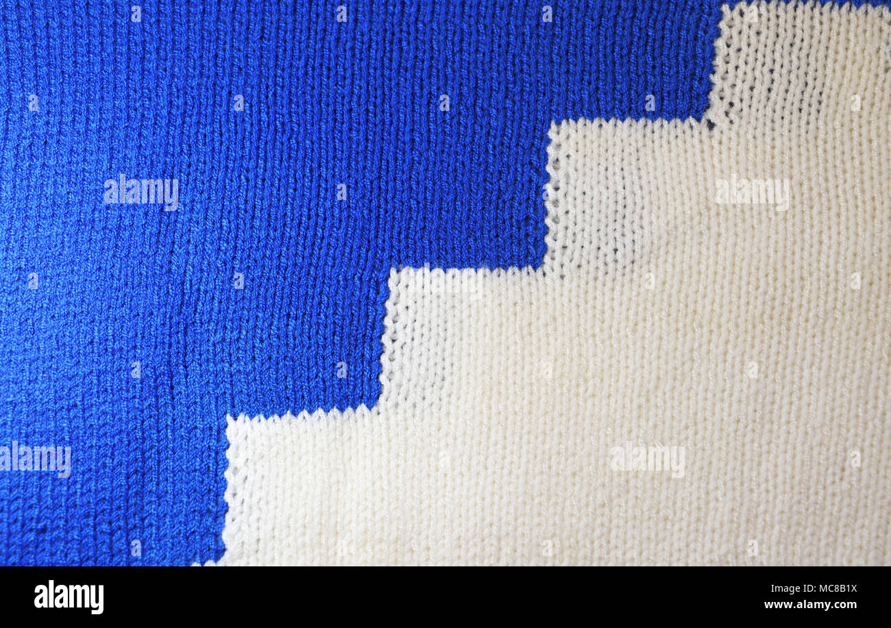 Close up of a knitting pattern Stock Photo - Alamy