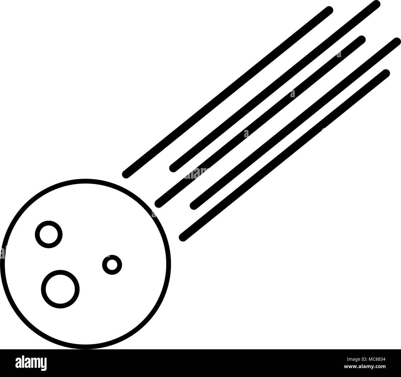 Meteor impact crater Cut Out Stock Images & Pictures - Alamy