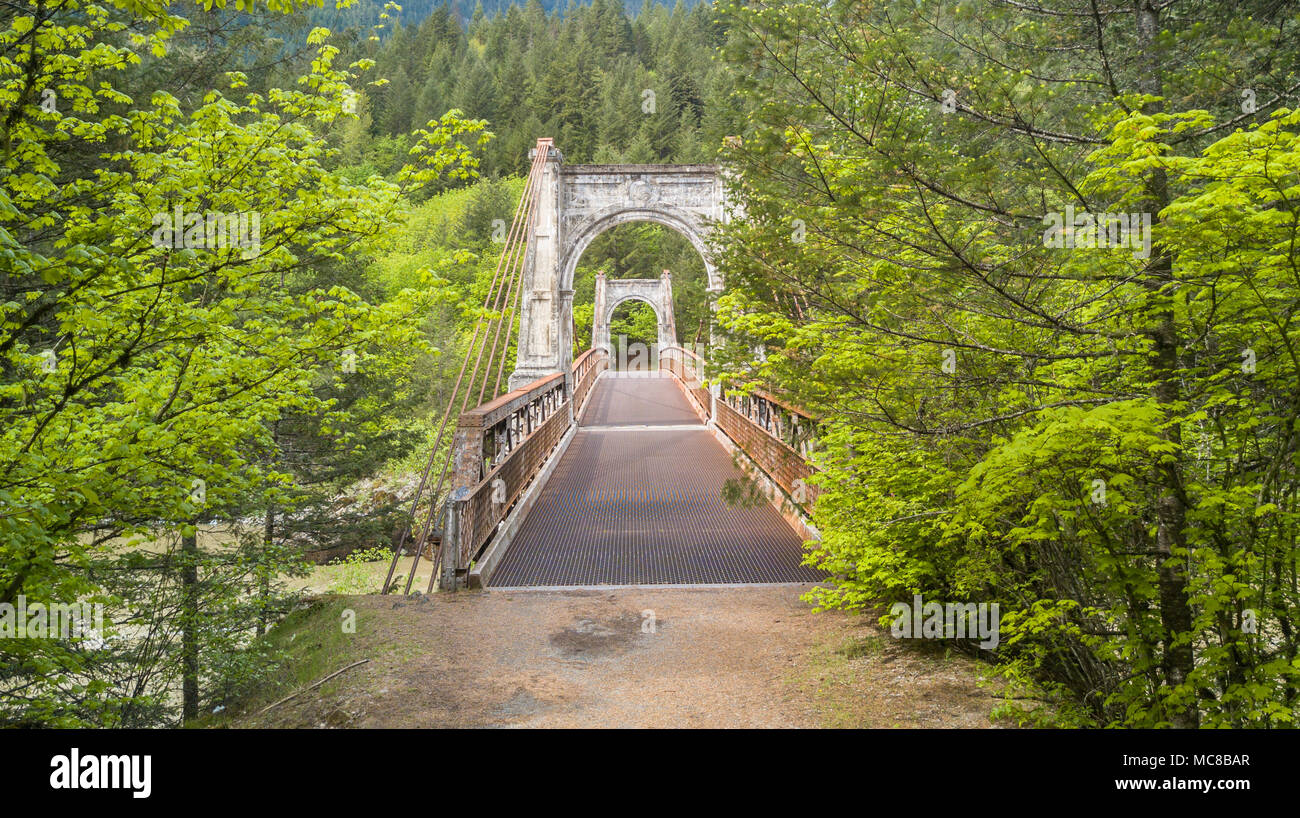Built in 1924, the historic Alexandra bridge was part of the old ...