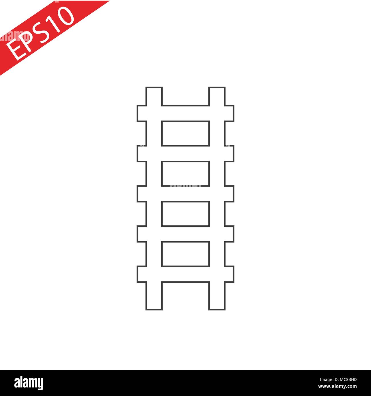 Ladder icon. Isolated staircase and ladder icon line style. Premium ...