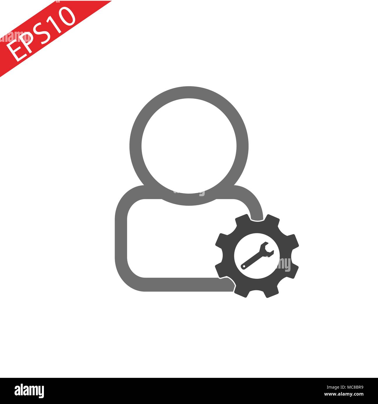 Person Icon Vector Plus Symbol for Add New User Profile Male Avatar in ...