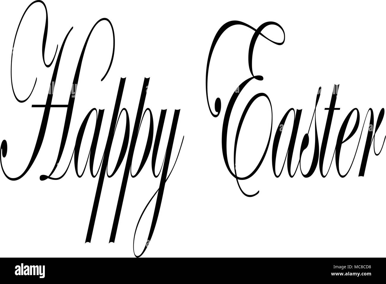 Cartoon illustration bunny banner Black and White Stock Photos & Images ...