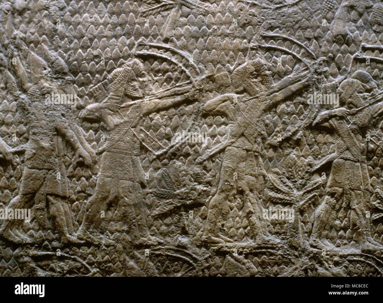 Lachish relief. South-West Palace of king Sennacherib in Nineveh, Iraq ...