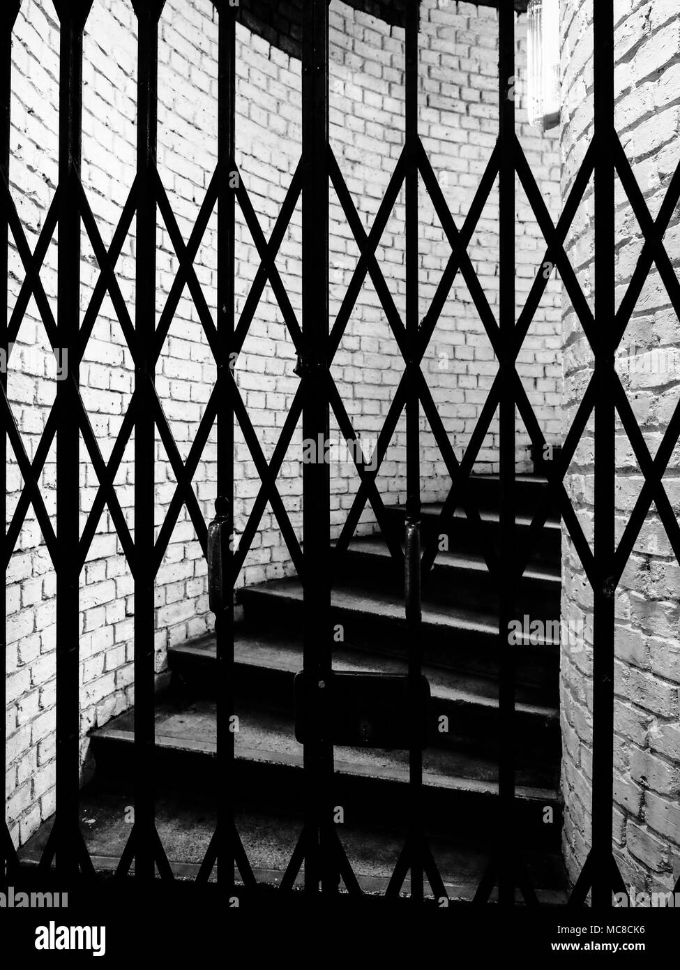 Sinister staircase hi-res stock photography and images - Alamy